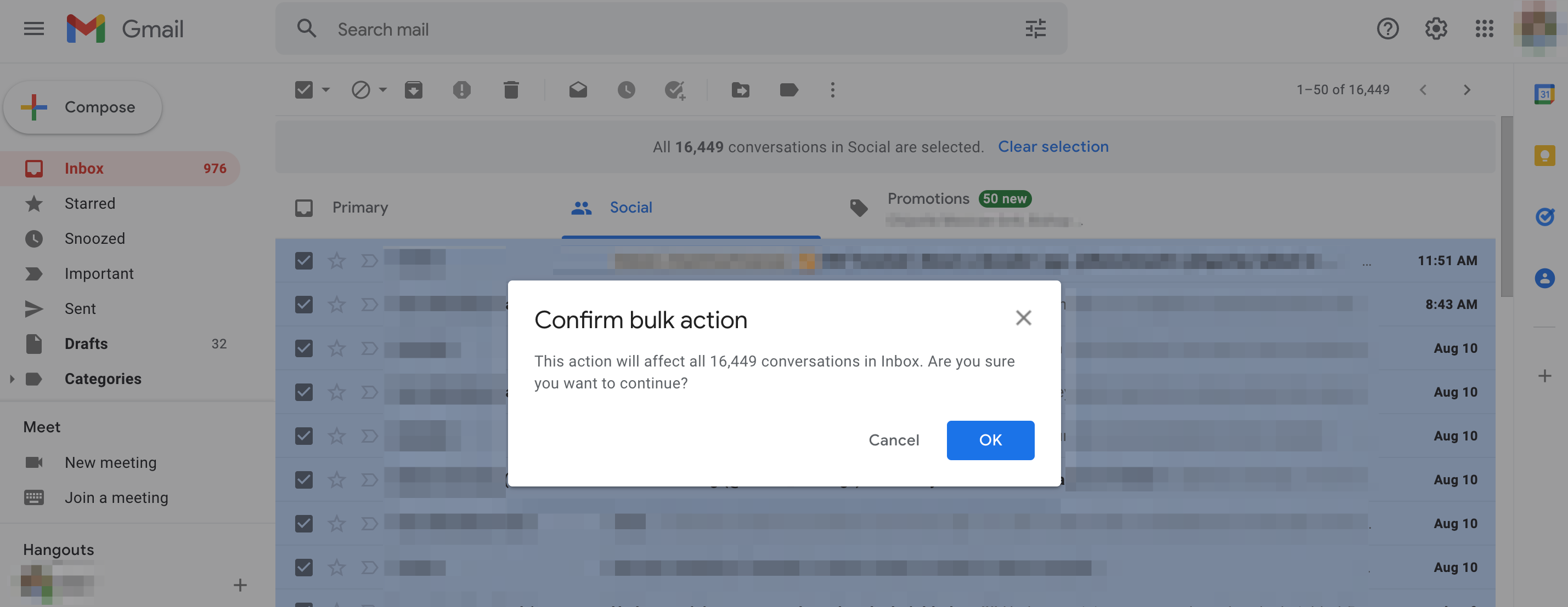 How To Delete All Social Emails In Gmail